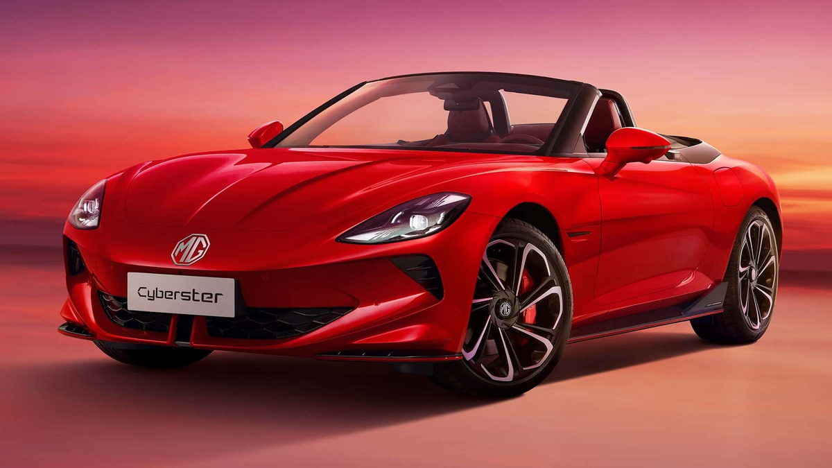 MG Cyberster Specifications officially announced: 0 to 100 km/h in 3.2 ...