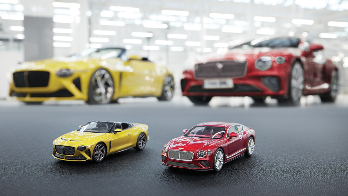 Bentley Continental GT Speed ??und Bacalar im Ma?stab 1:43 jetzt f?r 100 ? erh?ltlich – Autoua.net