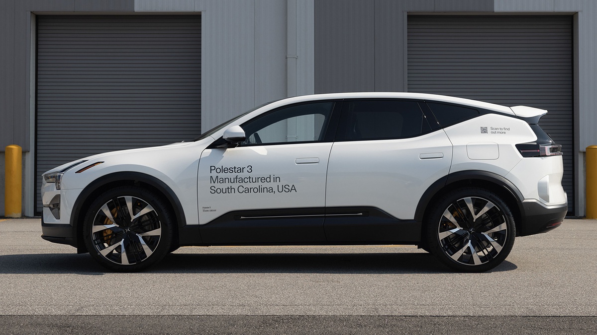 The first Polestar manufactured in the USA: Production of Polestar 3 ...