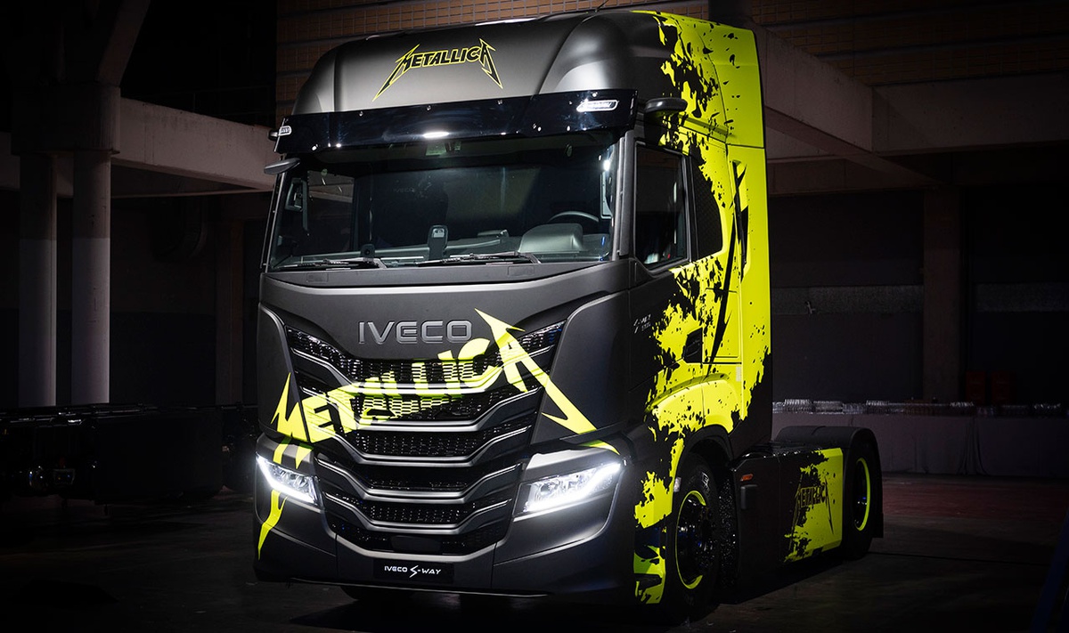 Metallica utilisera des camions ?lectriques pour sa tourn?e en Europe ...