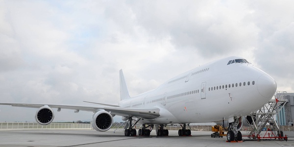 A 10-year-old private Boeing 747 with just around 50 flight hours is ...