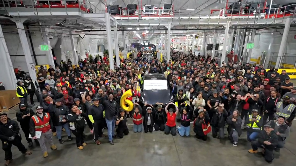 Tesla hat sein 6-millionstes Auto produziert – Autoua.net