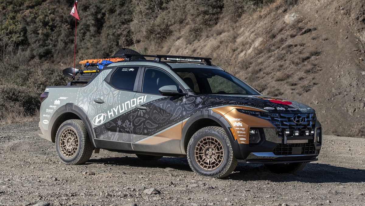 Hyundai created a custom Santa Cruz to fight the Rebelle Rally – Autoua.net