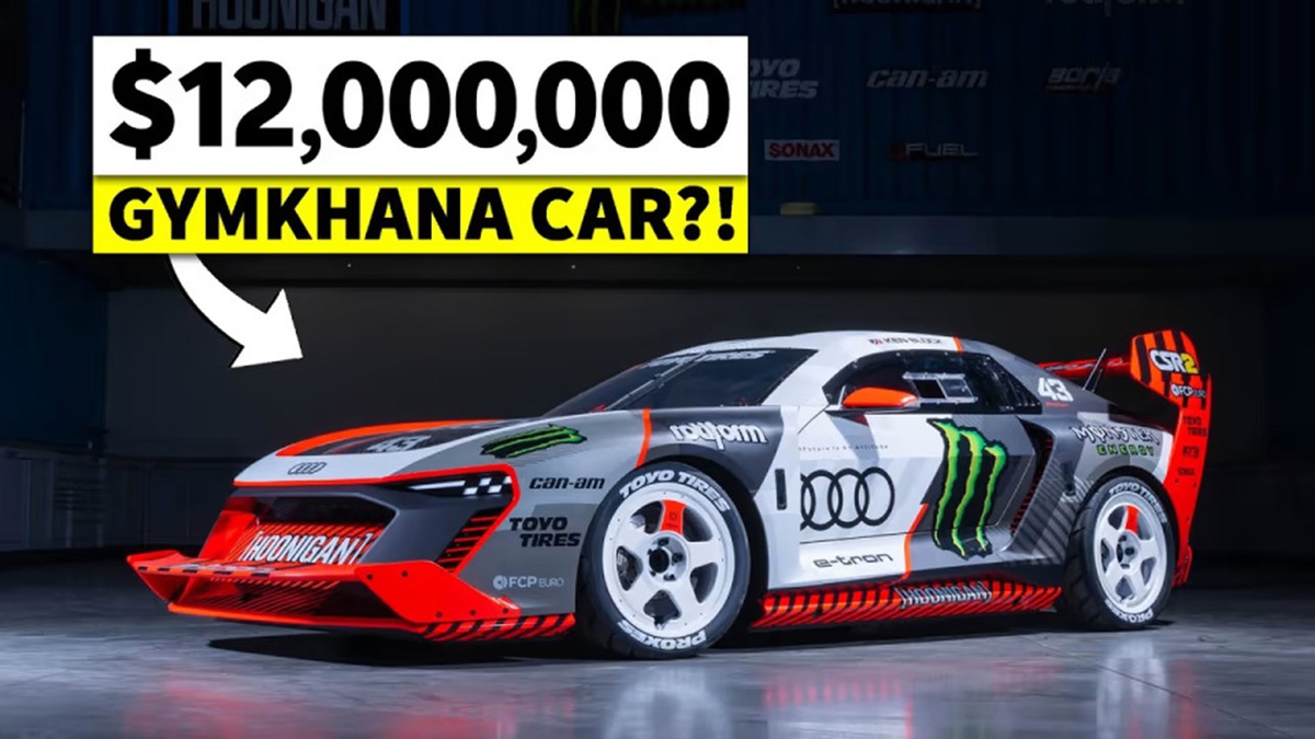 Hoonigan unveiled Ken Block’s Audi S1 ‘Hoonitron’ drift car ahead of ...