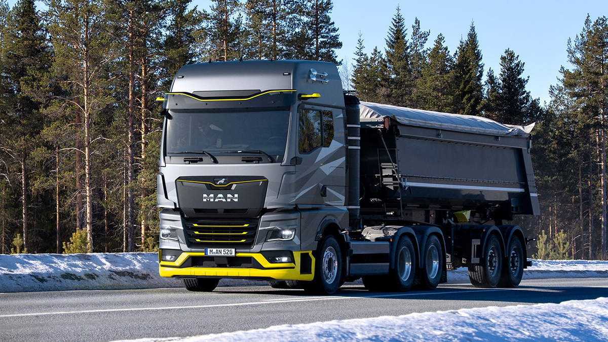 MAN will launch a small series of trucks with a hydrogen combustion ...