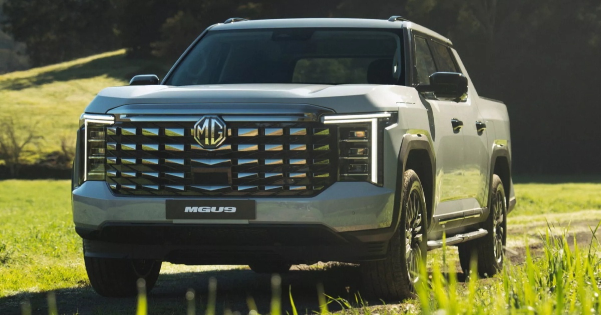 MG unveiled the MGU9, a new pickup with an unique design – Autoua.net