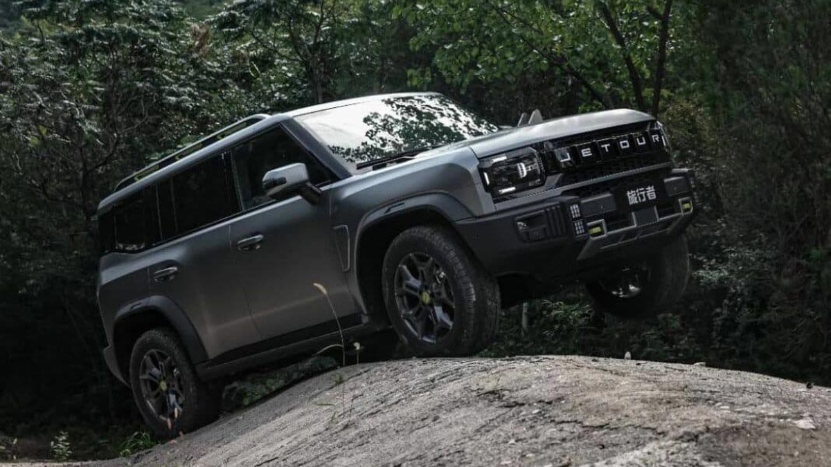 Der Chery Jetour Traveller SUV, der "?berhaupt nicht wie ein Land Rover ...