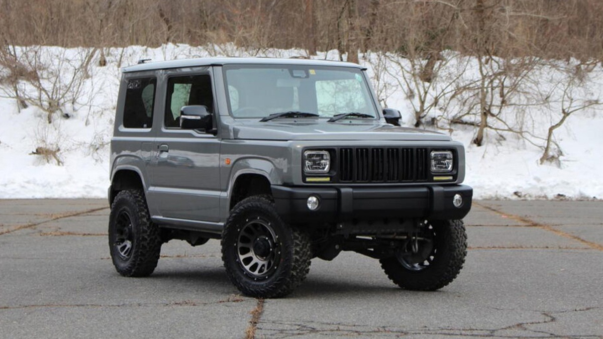 Suzuki Jimny gets a Jeep Cherokee XJ makeover – Autoua.net