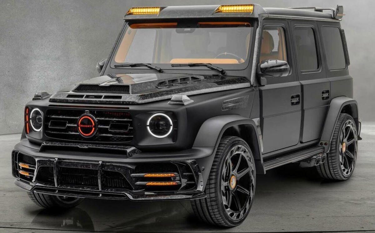 Mansory's Halloween-themed black and orange G-Wagon P850 is a head ...