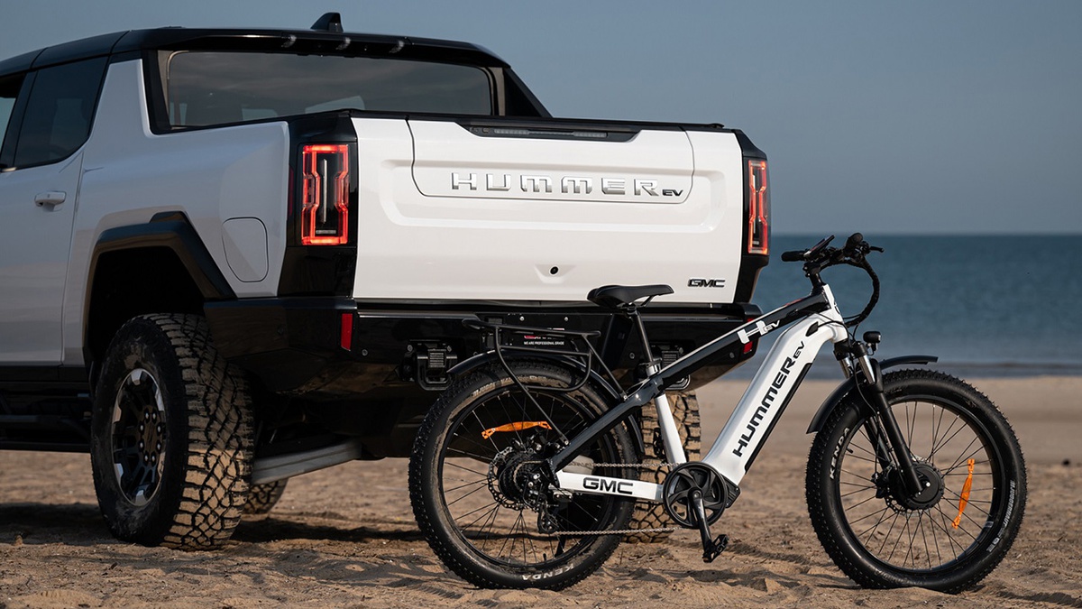 GMC and Recon introduced a $3,999 Hummer electric all-wheel bike that ...