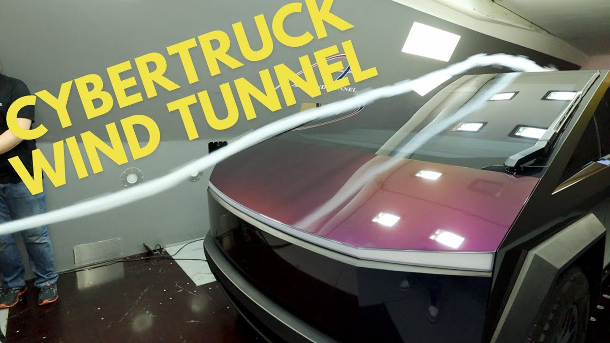 Tesla Cybertruck aerodynamics tested in wind tunnel – Autoua.net