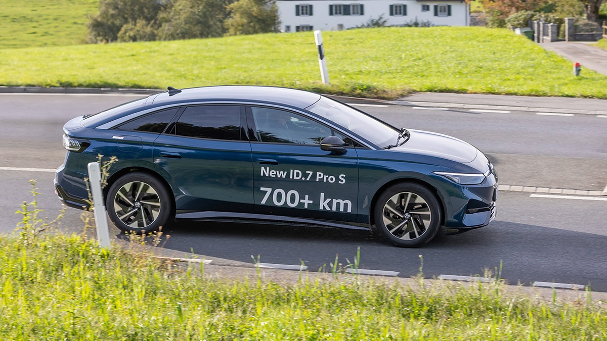 All-electric ID.7 Pro S covers 794 km on one battery charge – Autoua.net
