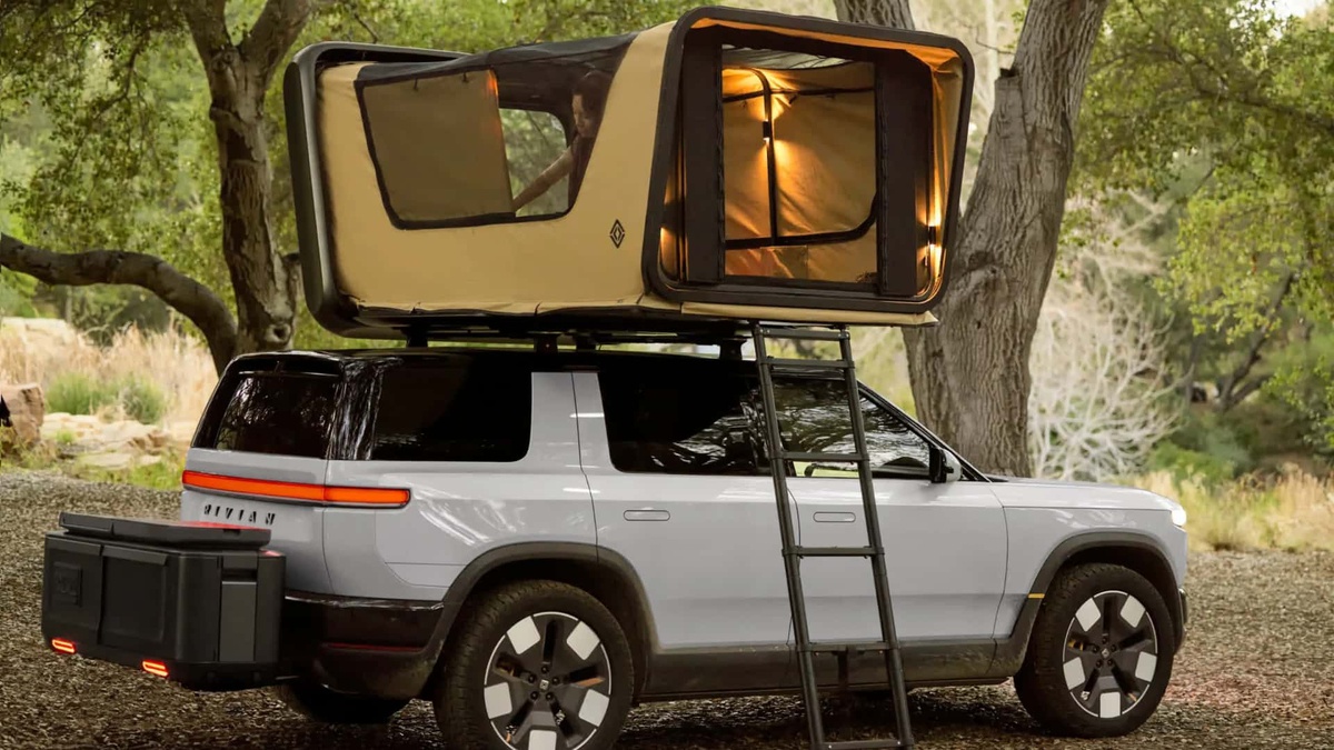 New Rivian R2 gets a kitchen and rooftop tent – Autoua.net