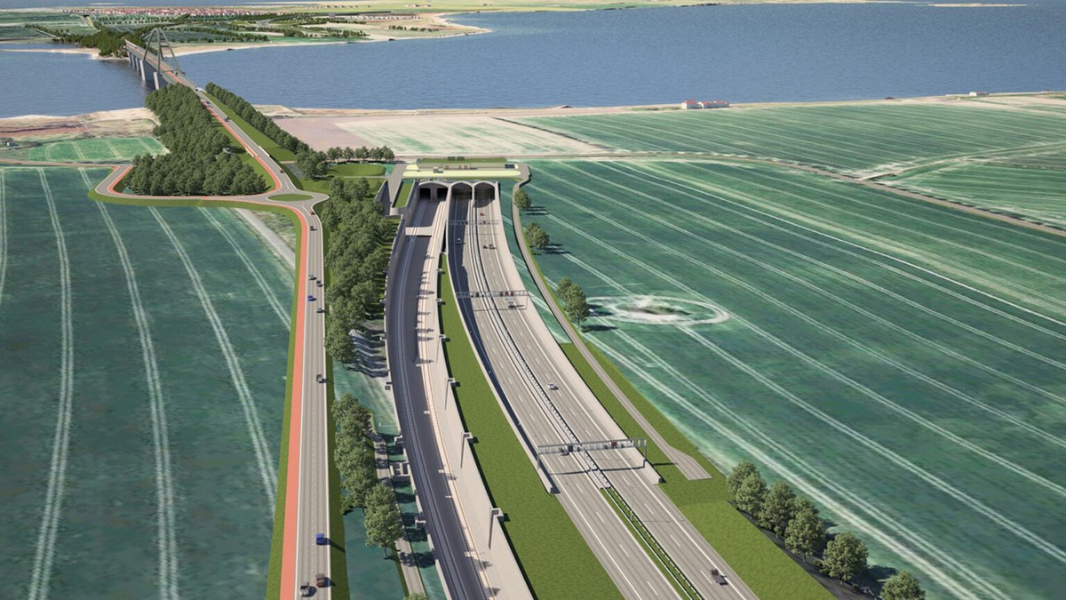 Construction begins on world's longest underwater road and rail tunnel ...