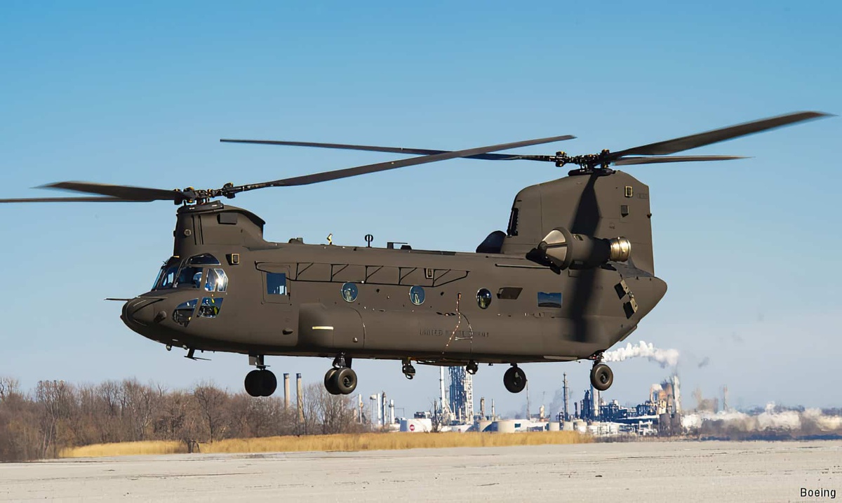 The U.S. has approved the sale of 60 Boeing CH-47F Chinook military transport helicopters and ...