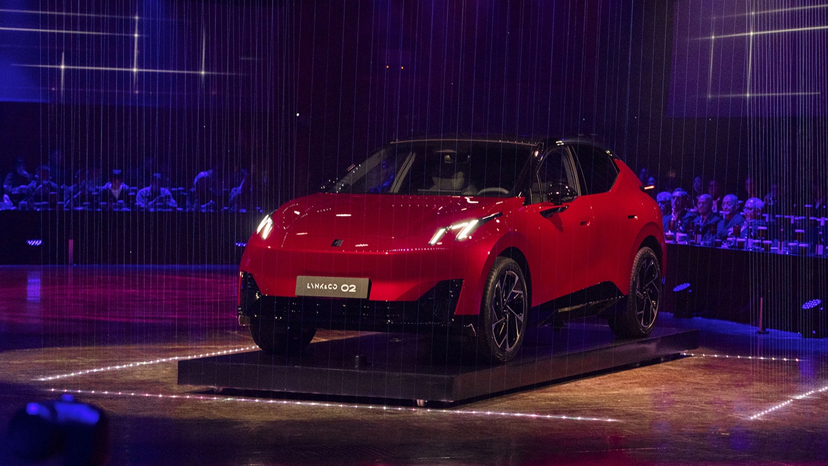 Der Lynk & Co 02 wurde speziell f?r Europa entwickelt. Er schafft 445 ...