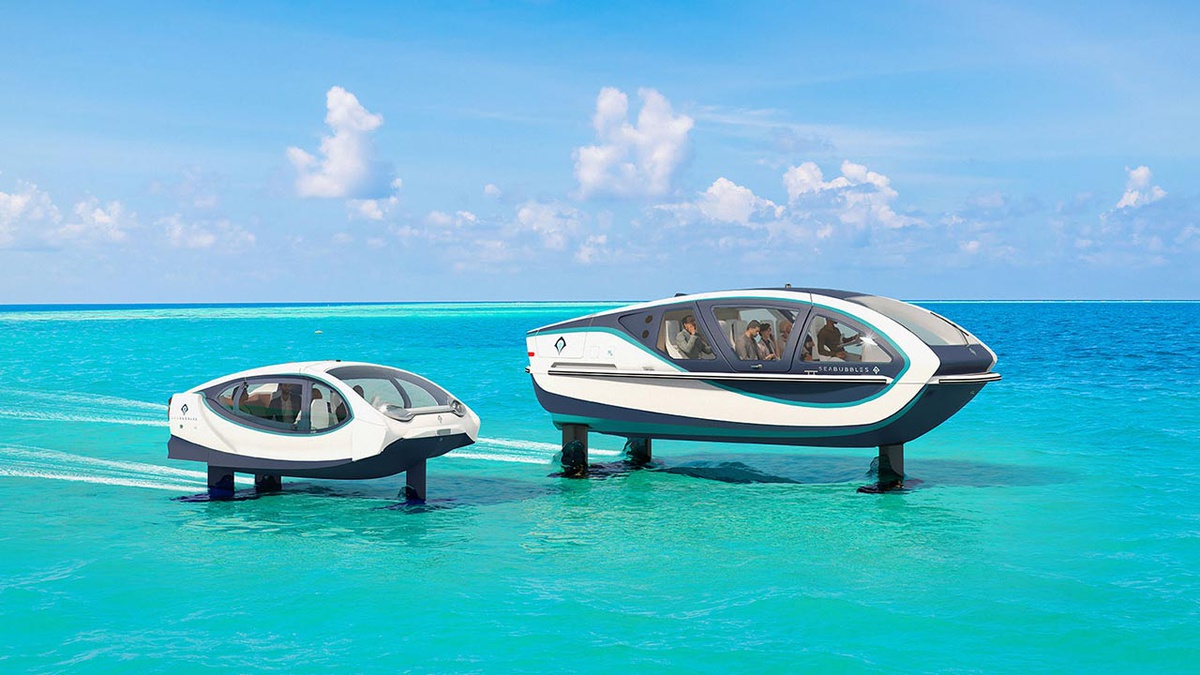 SeaBubbles Launches France's First Commercial Service of zero-emission ...