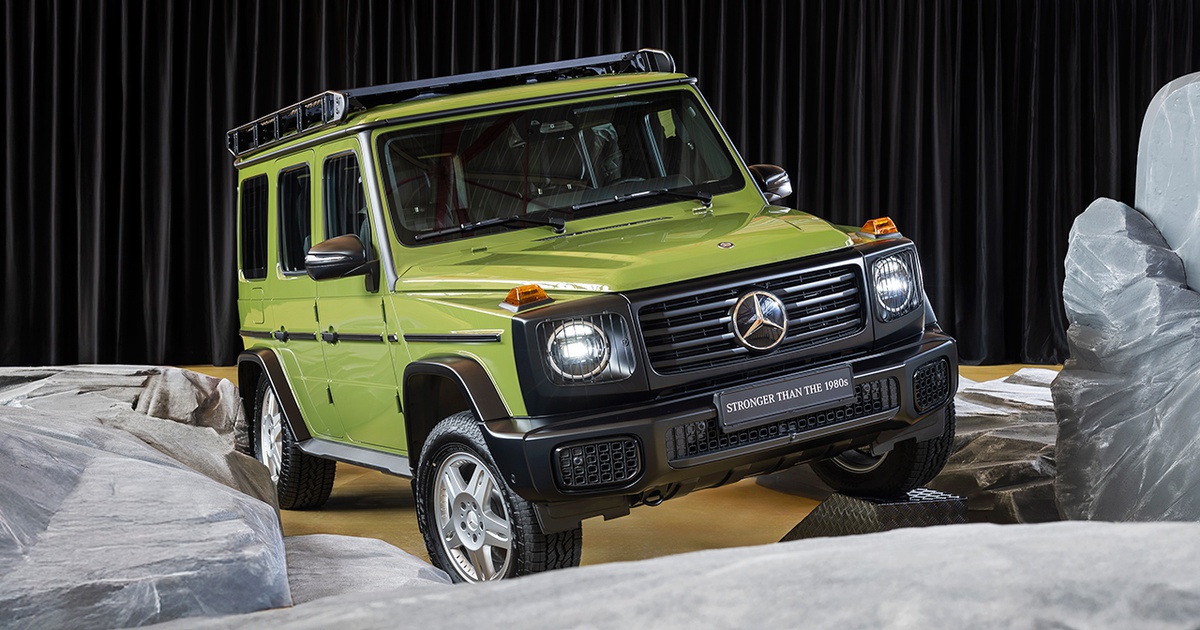 Only 460 vehicles: Mercedes unveils 1980s-inspired G-Class special ...