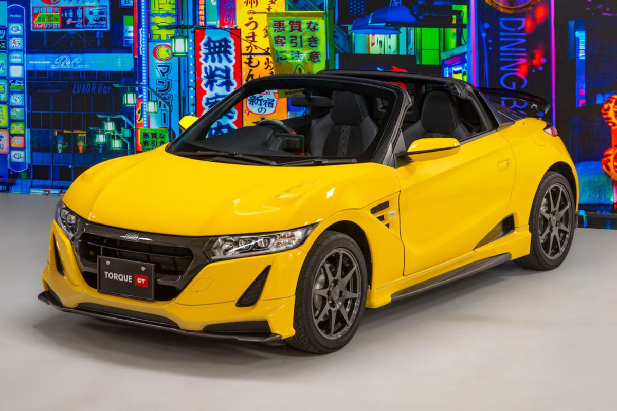 Honda S660 with Mugen modifications looks like a small hypercar ...