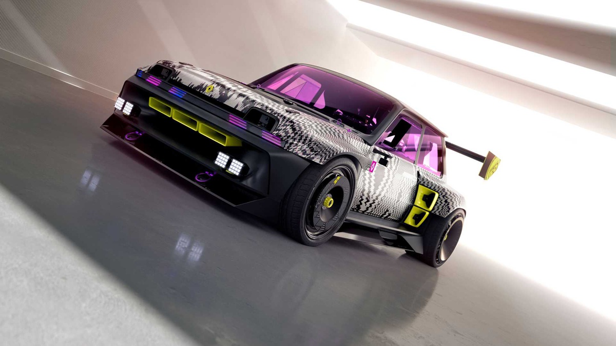 Renault R5 Turbo 3E Concept debuts as a 380 hp all-electric drift ...