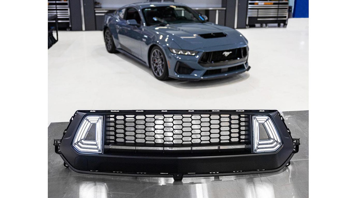 The 2024 Ford Mustang RTR: A Sneak Peek at the New Grille with LED ...