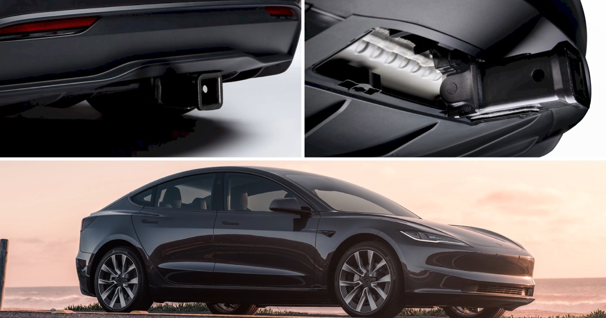 The smallest Tesla model can now tow small trailers – Autoua.net