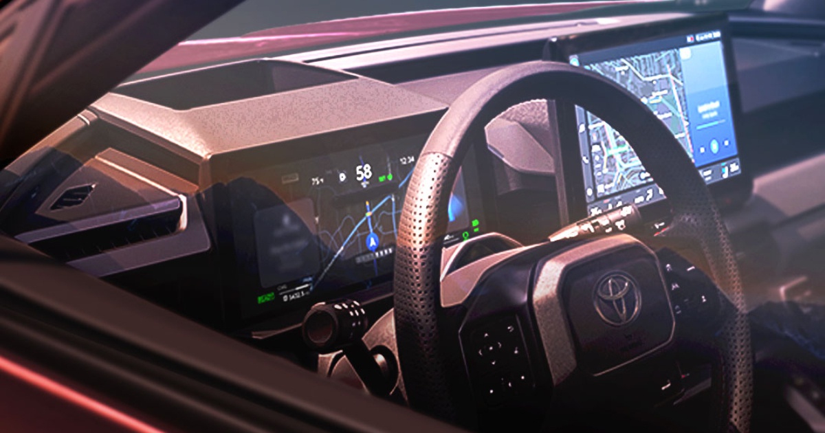 Toyota hat den Innenraum der neuen Generation des RAV4 enthüllt ...