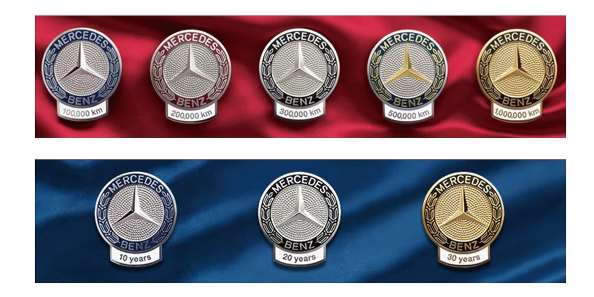 Mercedes Recognizes Loyal Owners with Retro Badges – Autoua.net