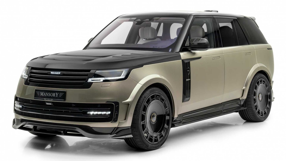 Mansory l?sst die f?nfte Generation des Range Rover mit Carbonfasern ...