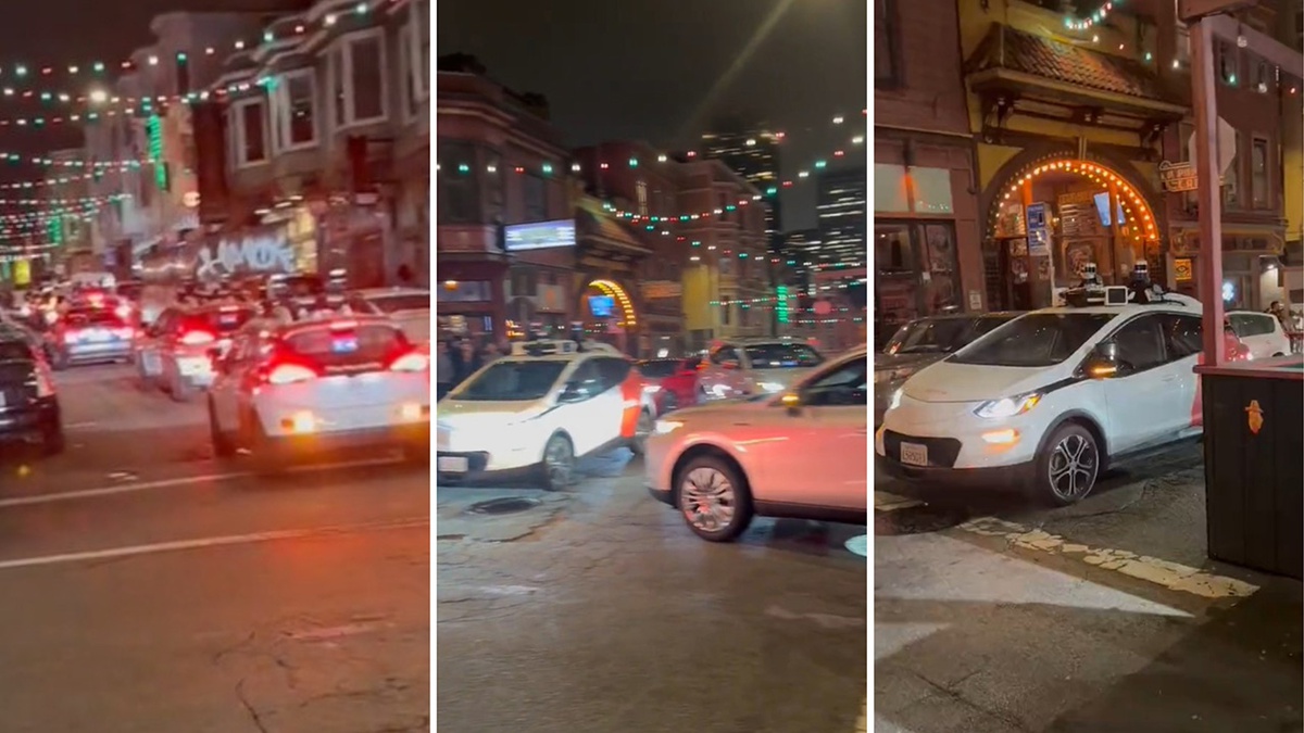 Ten confused robotaxis create autonomous traffic jam in San Francisco ...