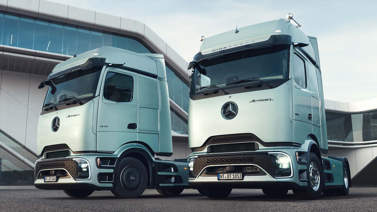 Der neue Mercedes-Benz Actros L geht im Dezember 2024 in Produktion ...