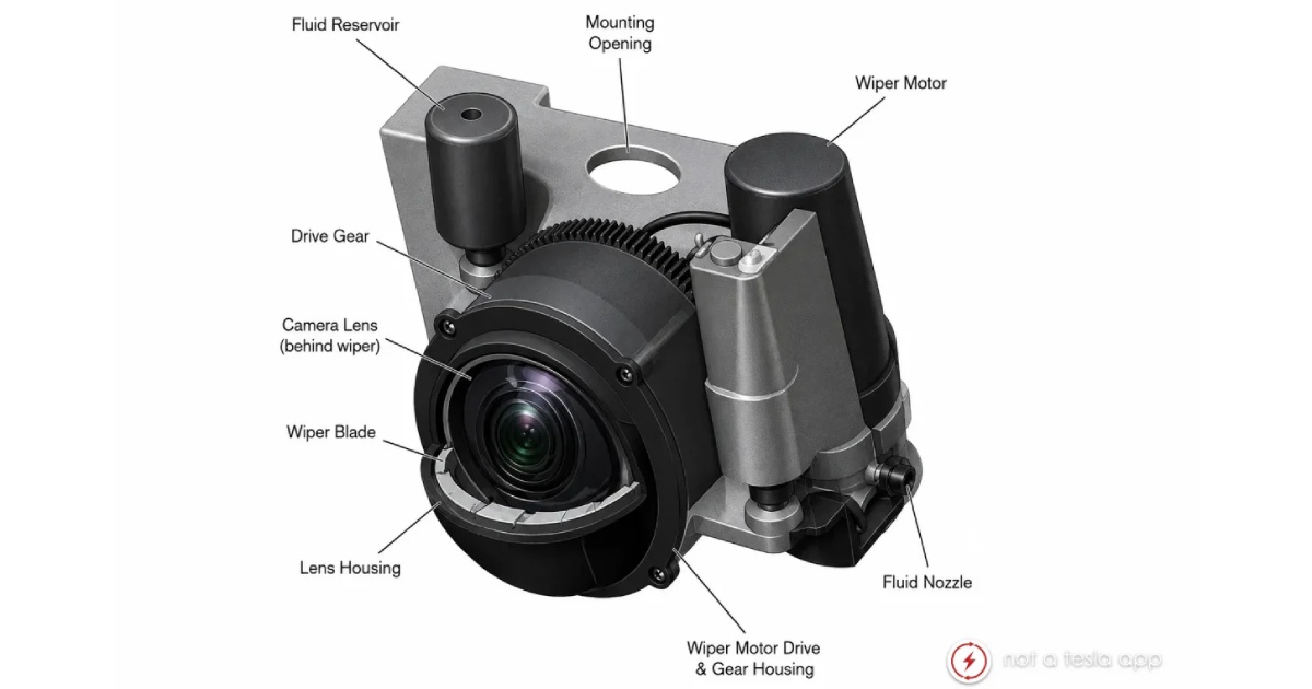 Tesla Patents Self-Cleaning Camera System as NHTSA Presses FSD ...