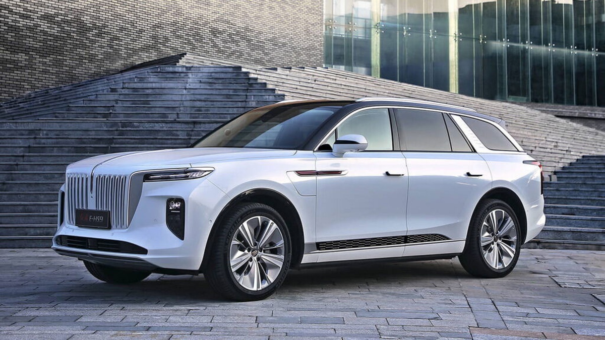 Hongqi E-HS9 electric luxury SUV has arrived in Germany with a price ...