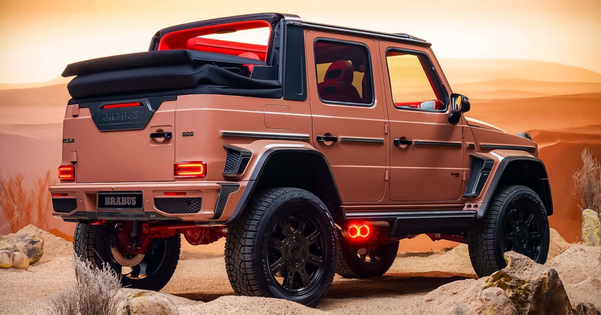 Brabus has transformed the G-Class into a €1 million convertible ...