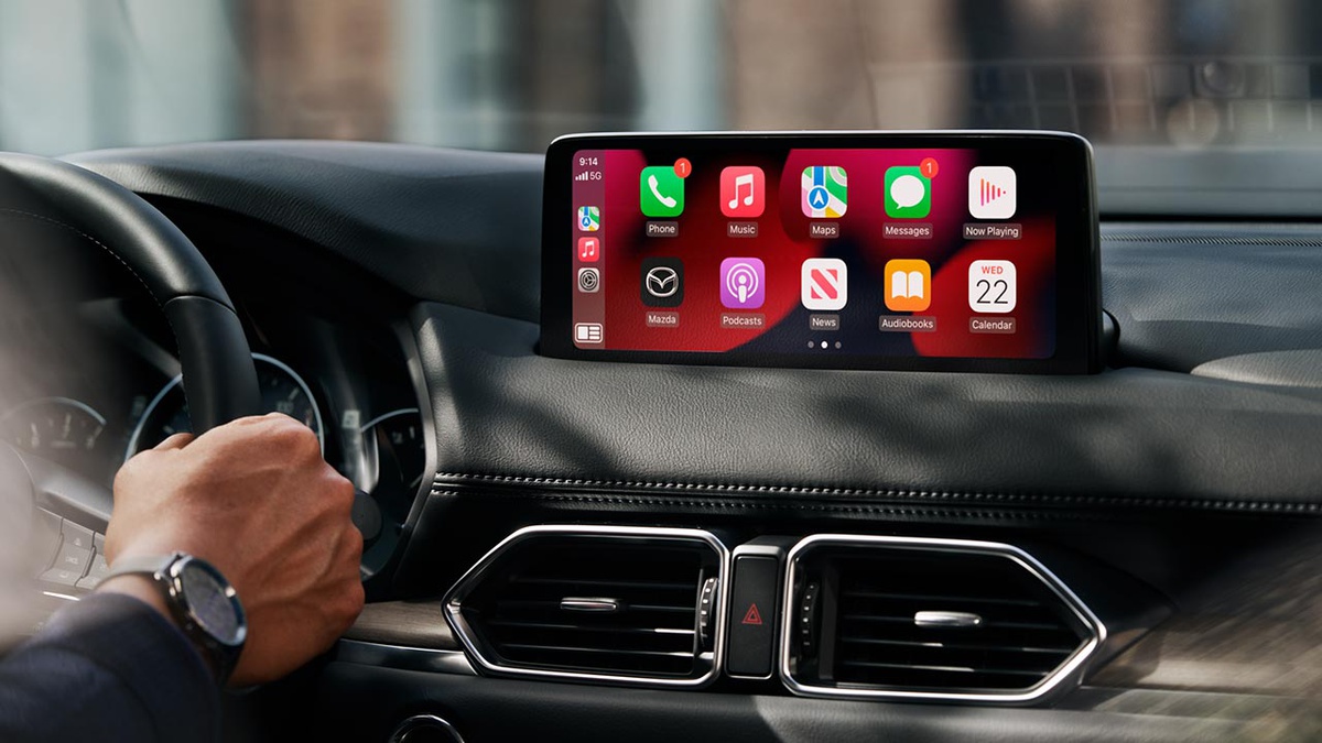 2024 Mazda CX-5 erh?lt 10,25-Zoll-Mitteldisplay mit Apple CarPlay und ...