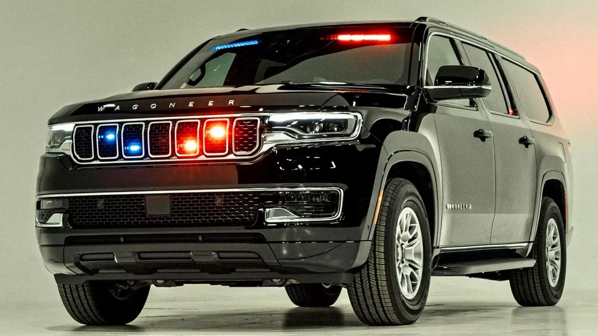 Jeep Wagoneer L Gets Law Enforcement Upgrade with Lights, Sirens, and ...