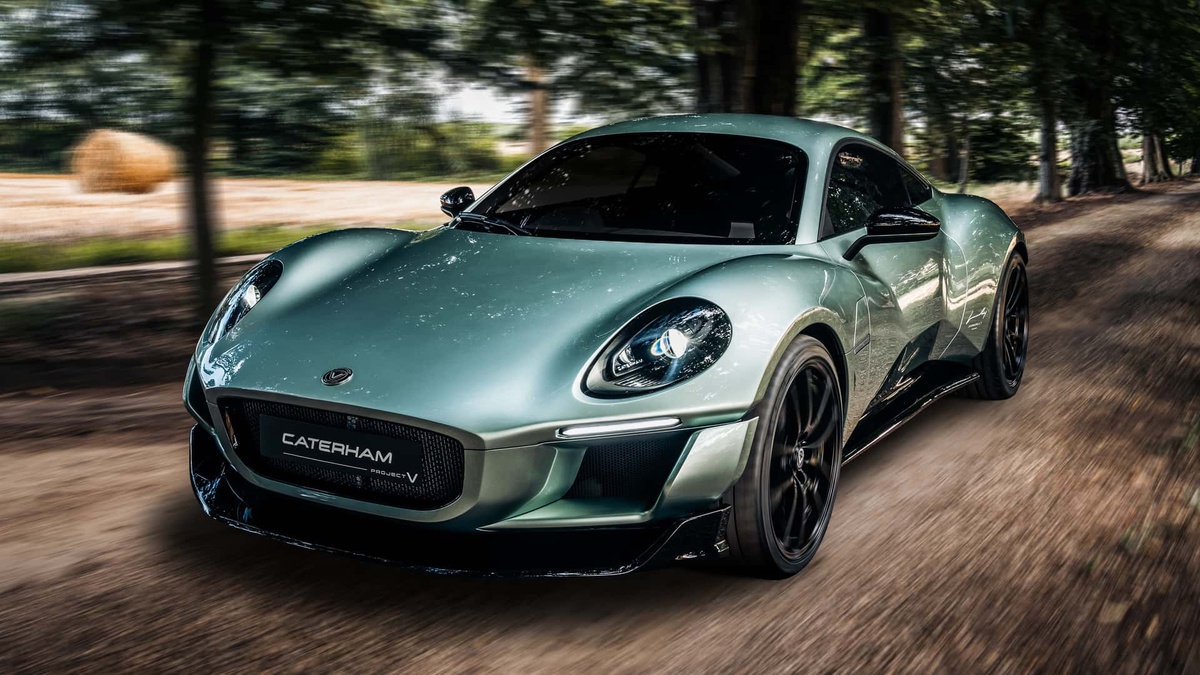 Caterham stellt das Project V vor: ein leichter, 268 PS starker, rein ...