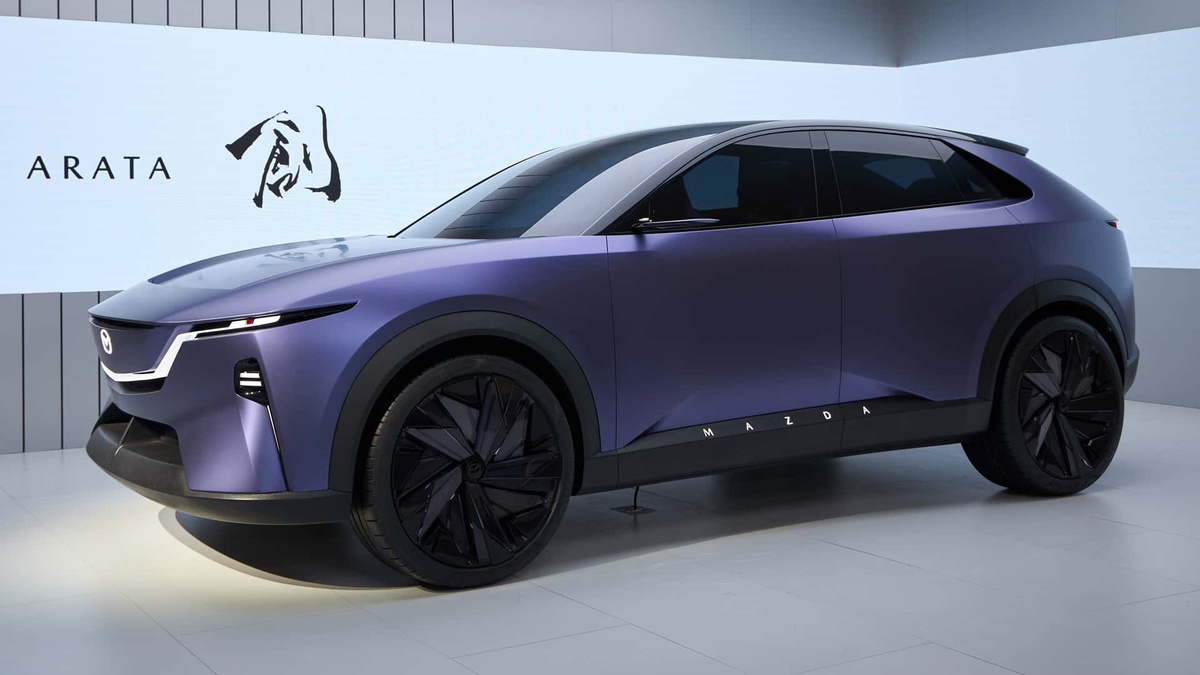 Mazda d?voile le concept de SUV ?lectrique Arata au salon Auto China 2024 – Autoua.net