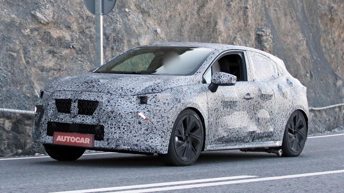 Eerste foto's van de volgende generatie Renault Clio op de weg – Autoua.net Eerste foto's van de volgende generatie Renault Clio op de weg – Autoua.net