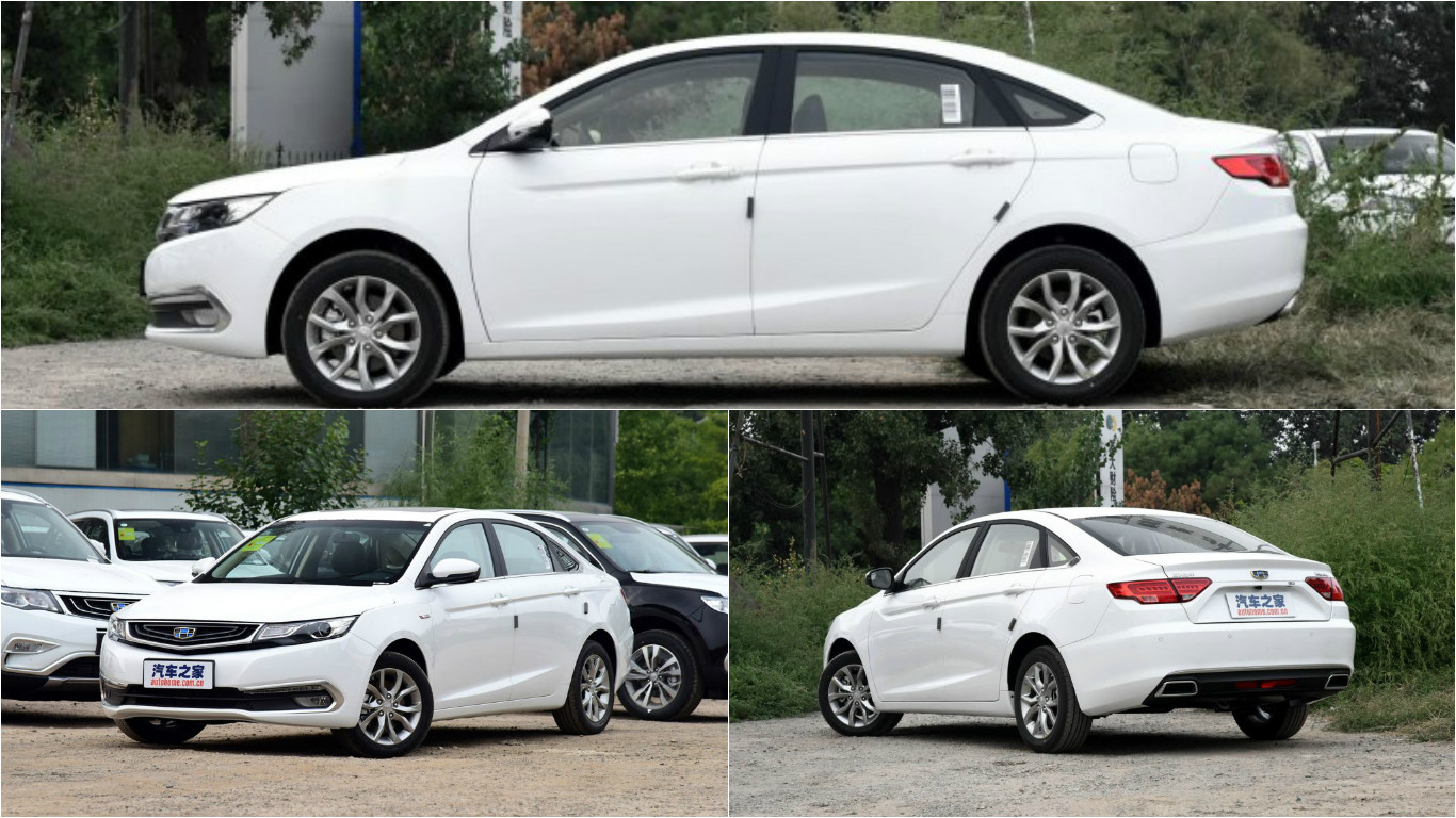Новый седан Geely Emgrand GL появится в Украине