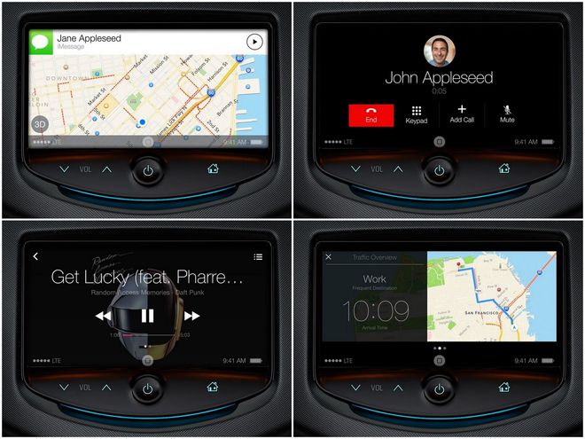 Мультимедия для машин от Apple: управление руками, глазами... и ...